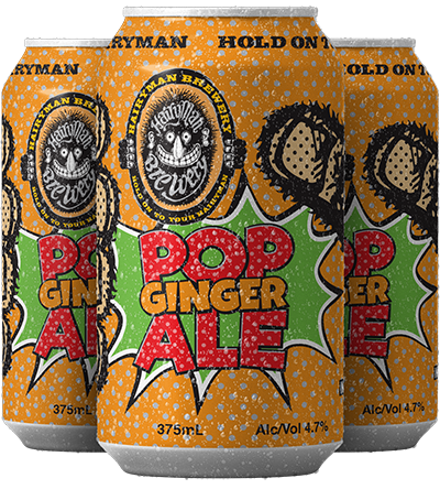 Ginger Pop Ale - Hairyman Brewery